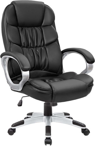 Homall Office Chair High Back Computer Desk Chair, PU Leather ...