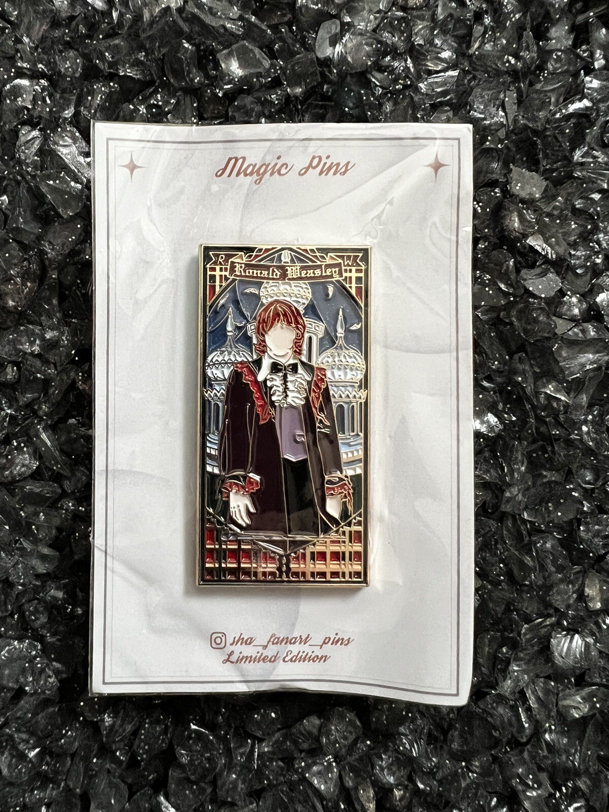Ron Weasley Yule Ball Asian Pin Sha Fan art Fantasy Harry Potter | eBay