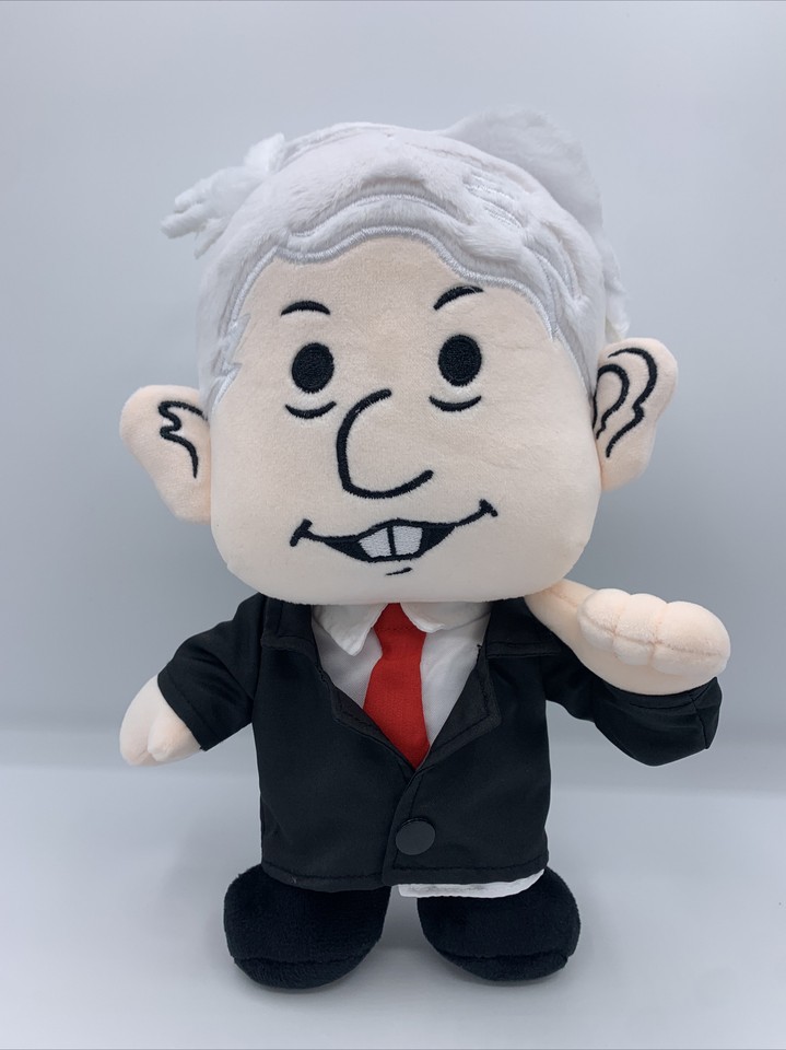 Amlito Soft Plush Toy Andres Manuel Lopez Obrador Mexican President 10 ...