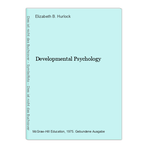 Developmental Psychology B. Hurlock, Elizabeth: | eBay