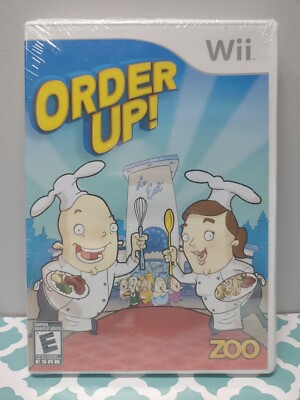 Nintendo Wii Game - Order Up! Brand New Factory Sealed Never Opened ...