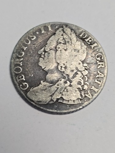 1745 Shilling (Roses) - George II British Silver Coin | eBay