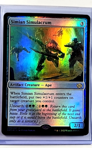 2022 MTG Magic The Gathering BRO The Brothers War Foil #205 Simian ...