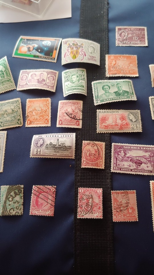 Lot of over 60 British colonies stamps. All in great condition | eBay