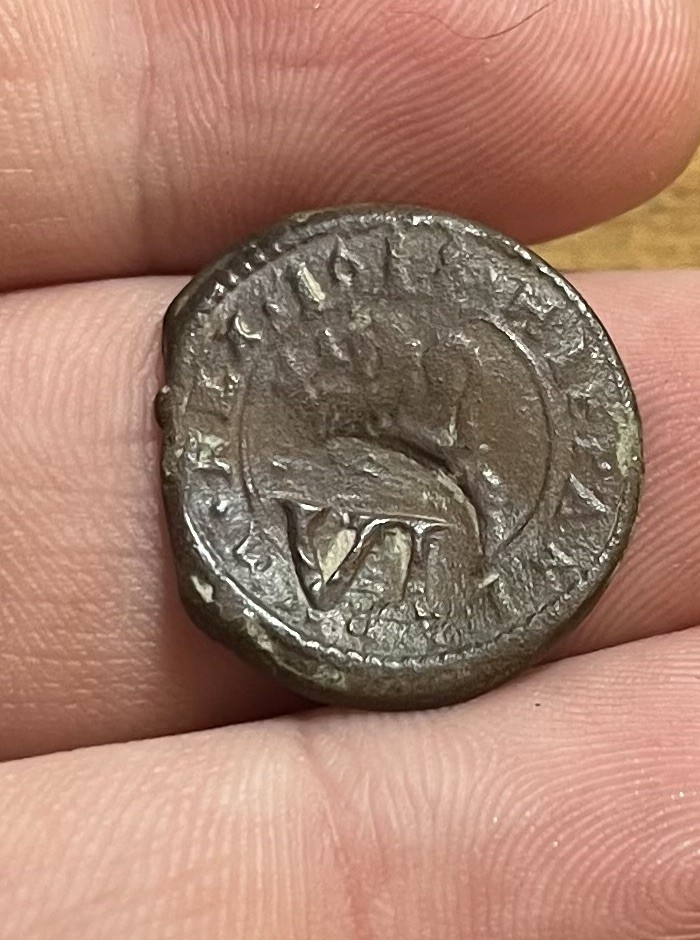 RARE 1618 4 Maravedis Spanish Colonial Old Coin Segovia Mint Pirate ...