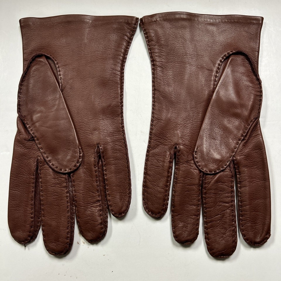 Men’s Paul Stuart Silk Lined Leather Driving Gloves | eBay