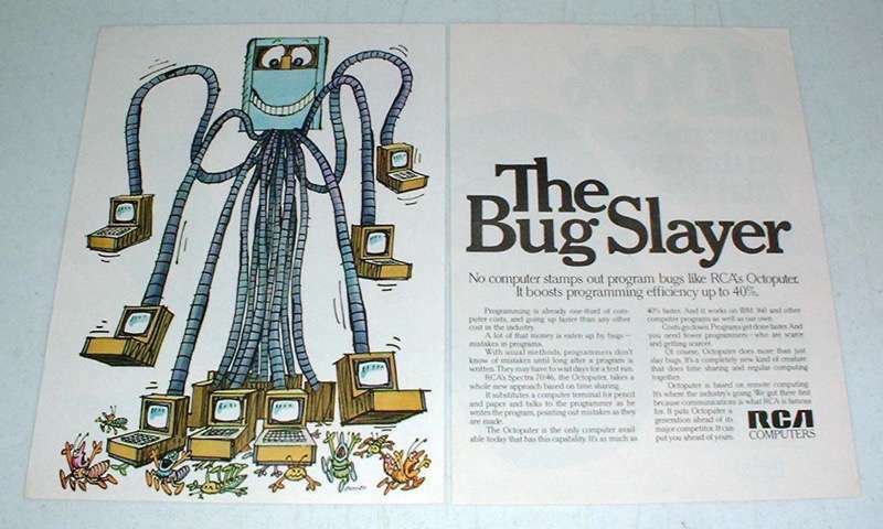 1969 RCA Spectra 70/46 Octoputer Computer Ad! | eBay