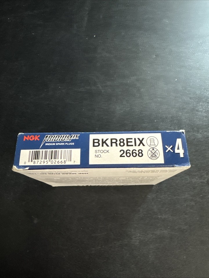NGK IRIDIUM IX SPARK PLUG BKR8EIX #2668 | eBay
