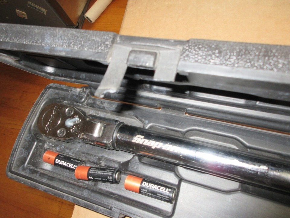 Snap-on 1/2" Drive Flex-Head TechAngle® Torque Wrench 15–300 ft-lb ...