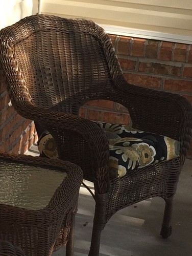 International Caravan 31802chmo Camelback Resin Wicker Patio Chairs 2ct ...