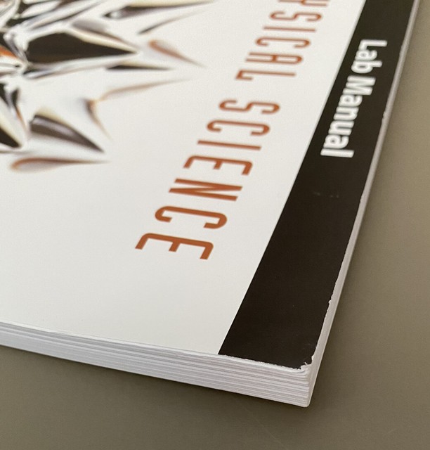 BJU Press Physical Science Student Lab Manual 5th Edition 290809 ...