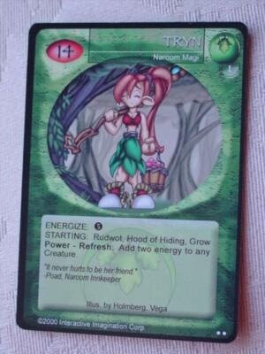 Magi Nation Naroom Magi : TRYN - Uncommon card (1st Edition) ccg | eBay