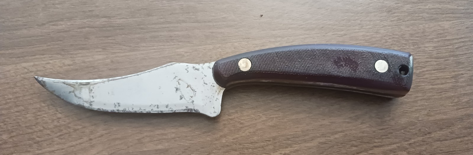 Vintage Schrade USA Knife 152 Old Timer Skinner Hunter Trapper Sharp ...