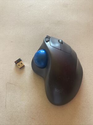 Logitech M570 Wireless Trackball Mouse w/ USB Unifying Receiver Dongle ...