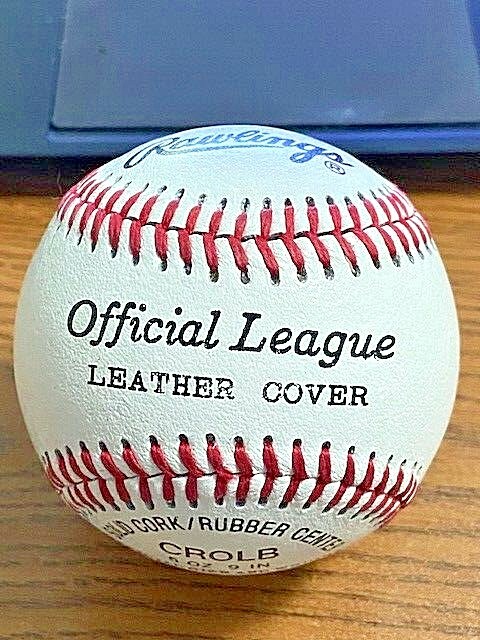 FLOYD BAKER 2 SIGNED AUTOGRAPHED OL BASEBALL! Browns, White Sox, Red ...