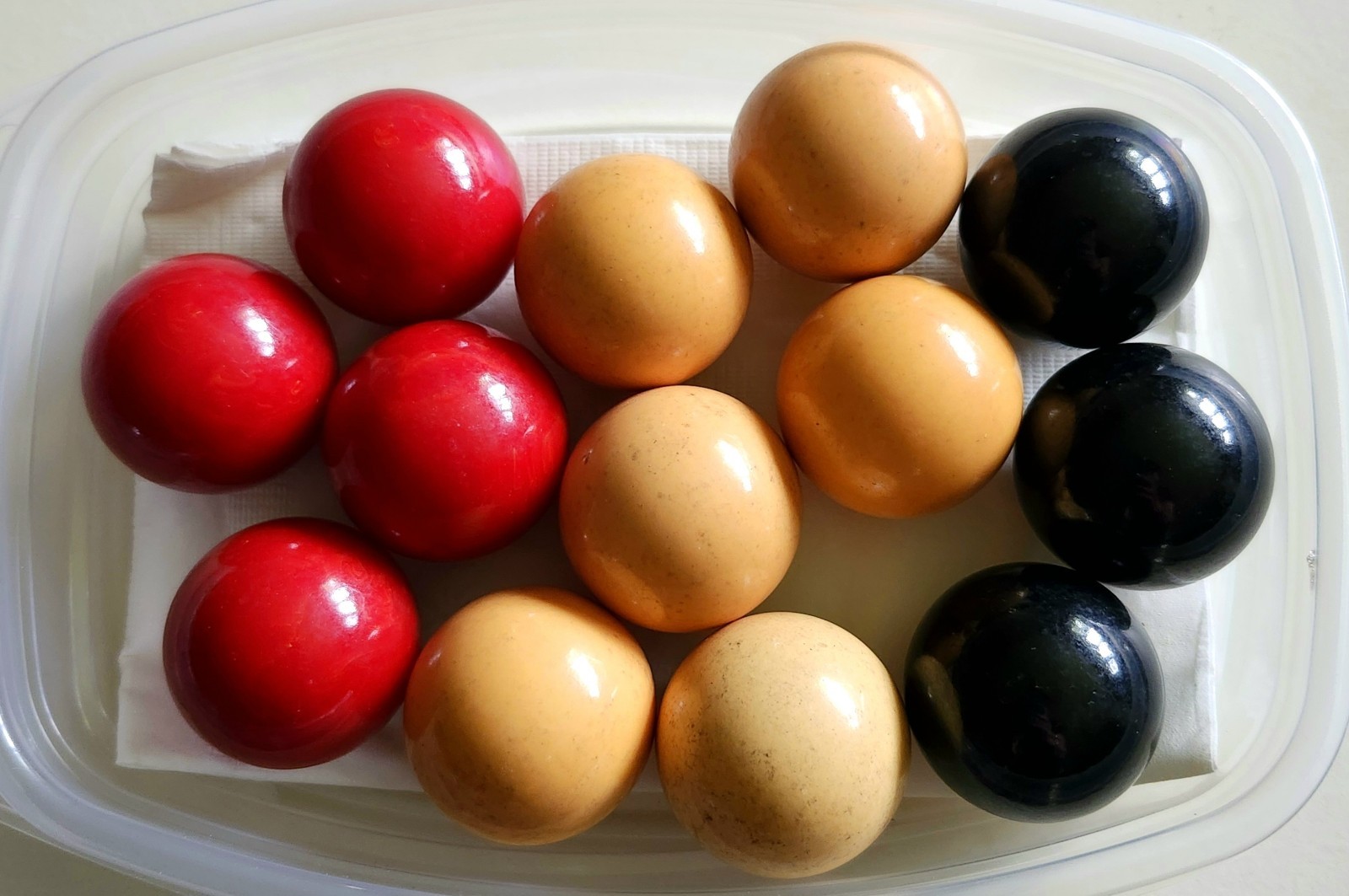 Vintage Bakelite Mini Billard Balls Solid Color Set Of 14 | eBay