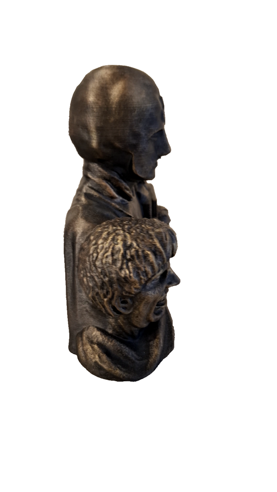 Model - Hammer Horror - PLAGUE OF THE ZOMBIES -statue/Bust faux bronze ...