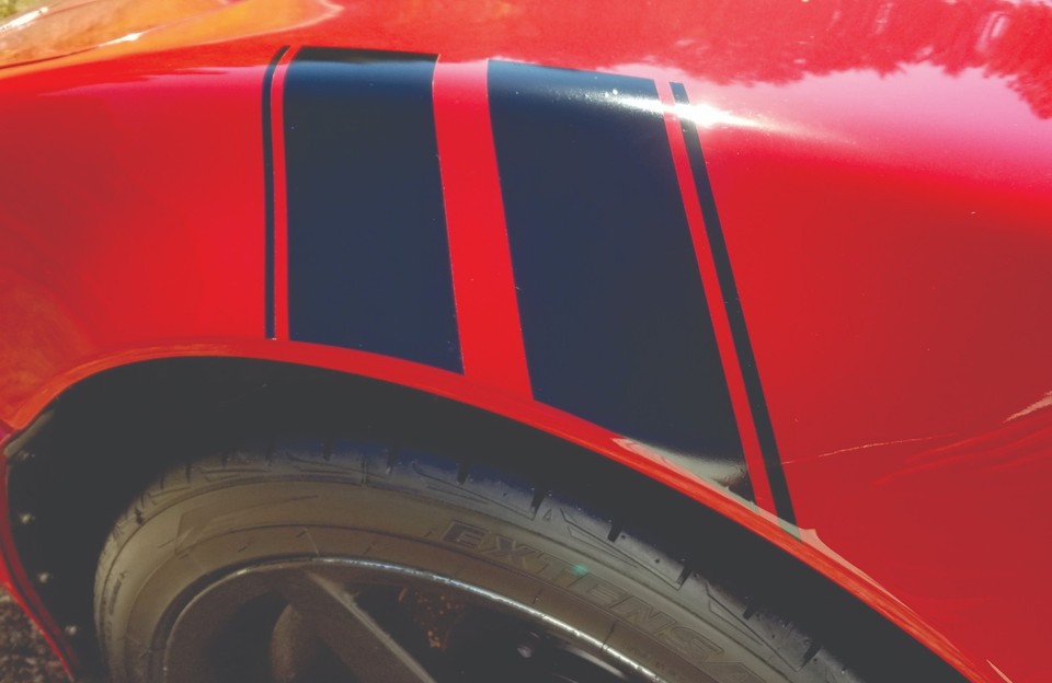 C4 CORVETTE FENDER STRIPES 1984-1996 all C4 (left and right) Gunner ...