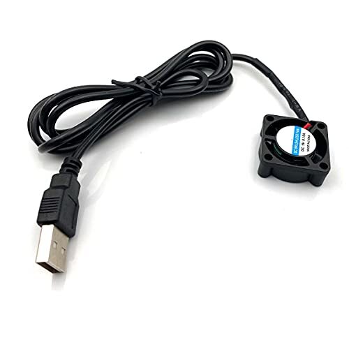 2pcs Usb 5v Dc Fan 2510 Small 2 Pin Cooling Cooler Computer 25mm X 10mm ...