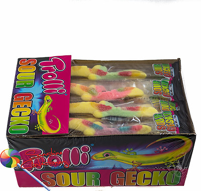 TROLLI SOUR GECKO LOLLIES - 40 geckos, individually wrapped Post ...