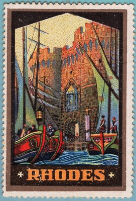 ES2329 Poster stamps tourist propaganda: Rhodes | eBay