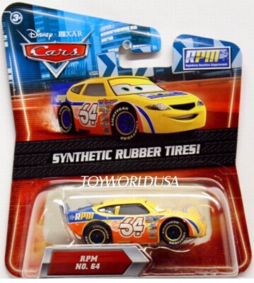 2009 Disney Pixar Cars SYNTHETIC RUBBER TIRES RPM No.64 T5753 | eBay