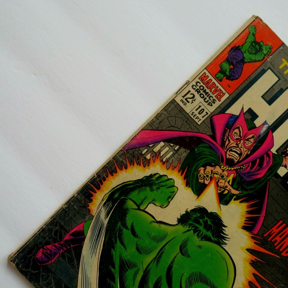 Incredible Hulk #107 Comic (1968) Mandarin Marvel OT | eBay