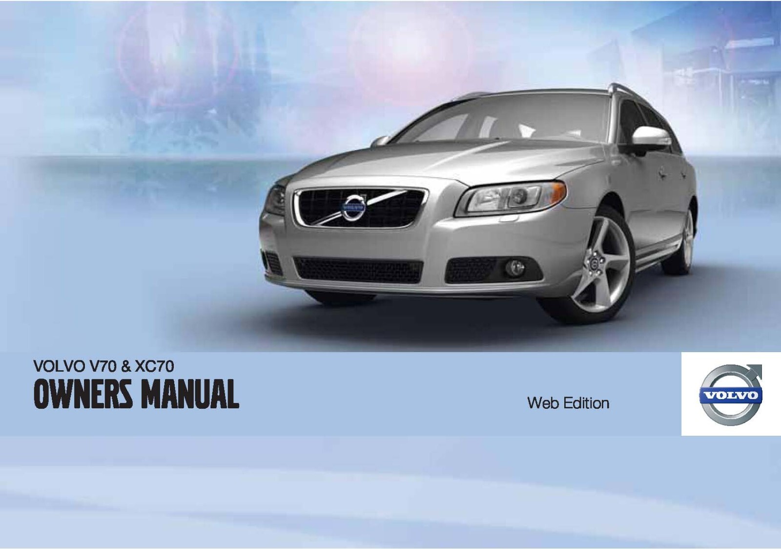 VOLVO V70 XC-70 HANDBOOK OWNERS MANUAL GUIDE 2004-2016 NEW PRINT FREE ...