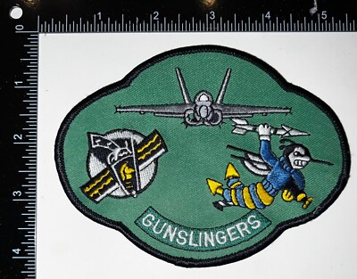 USN US Navy Strike Fighter Squadron VFA-105 Gunslingers Patch | eBay
