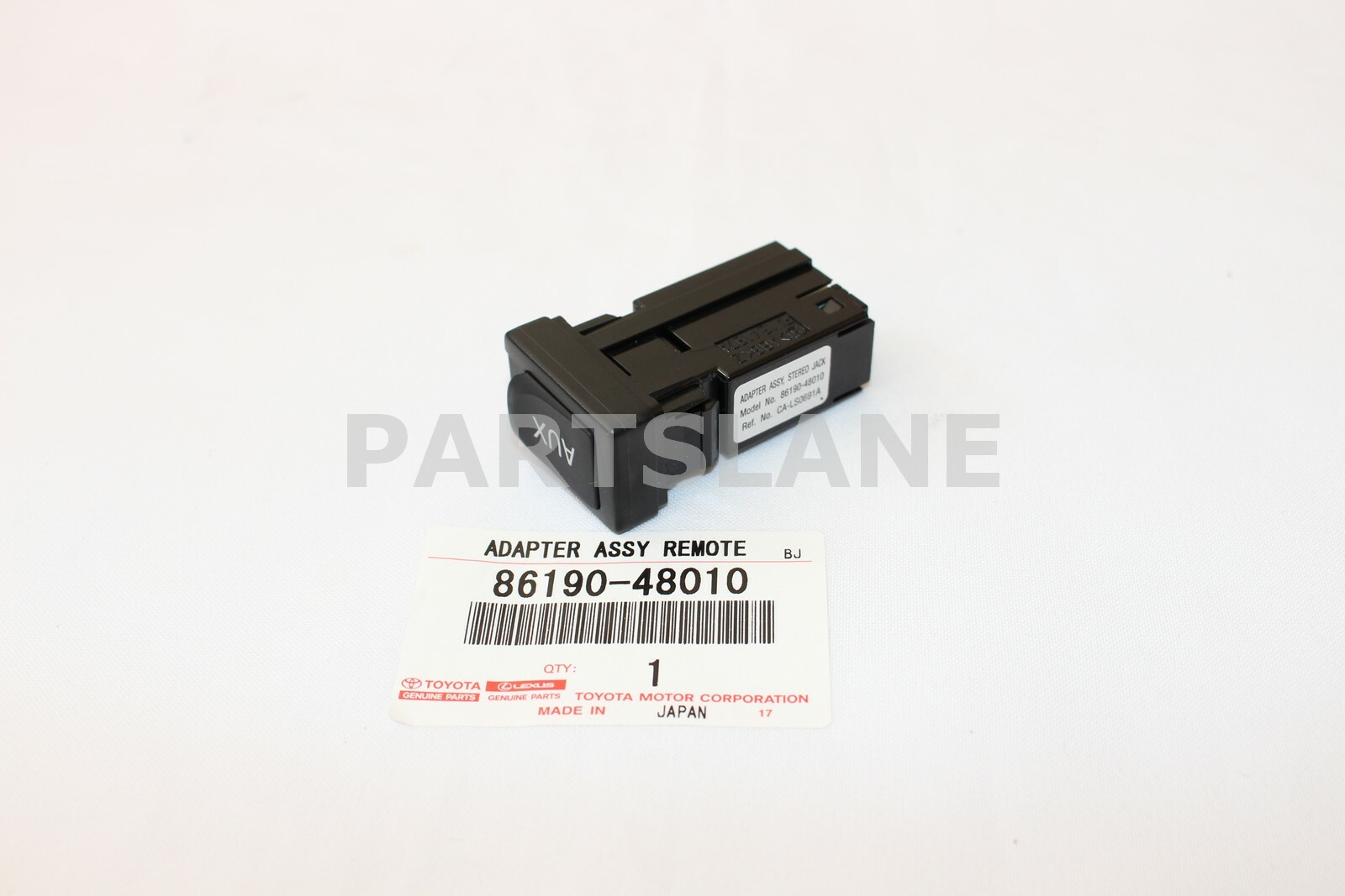 NEW GENUINE OEM TOYOTA LEXUS SCION STEREO AUXILIARY JACK ADAPTER 86190 ...