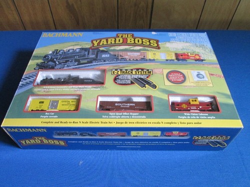 NEW Bachmann Yard Boss Ready To Go Train Set N Scale - Multi-Color ...