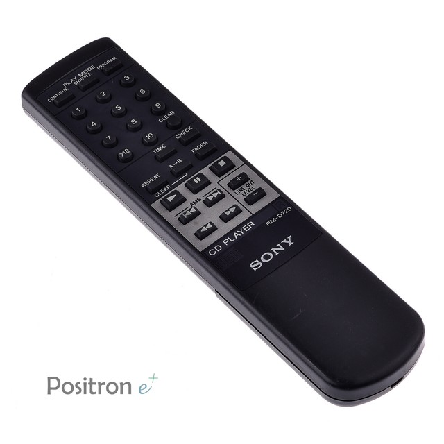 Genuine Sony CD Player Remote Control Rm-d720 for sale online | eBay
