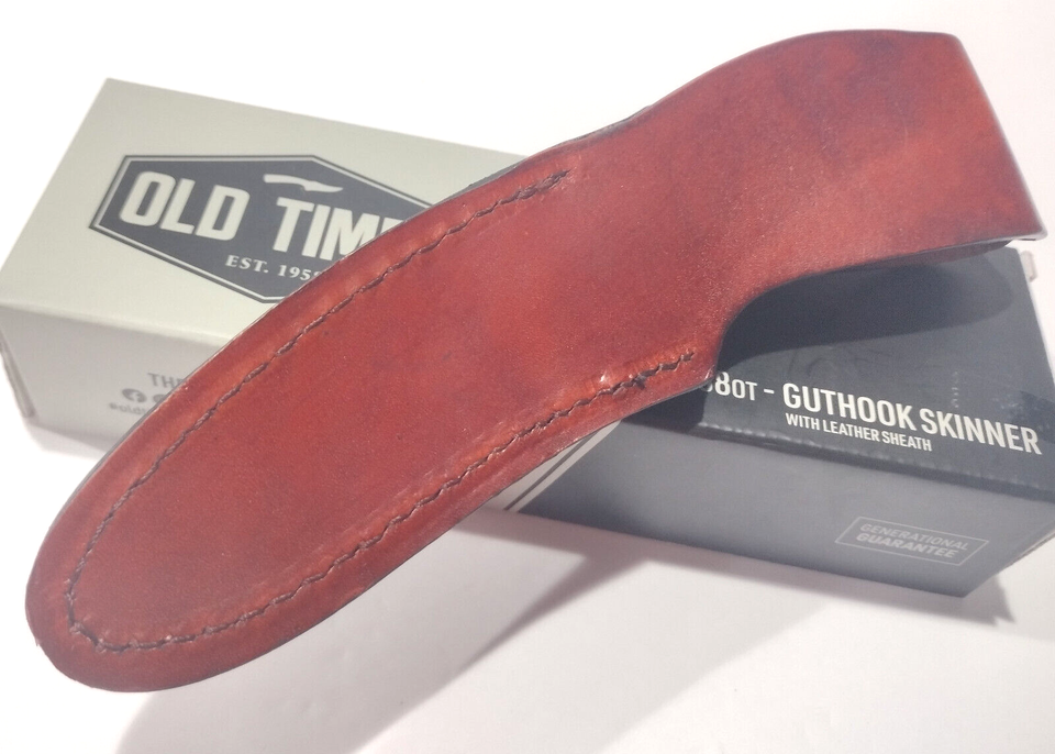 Schrade Old Timer Delrin Sharpfinger Guthook Blade Hunting Skinning ...