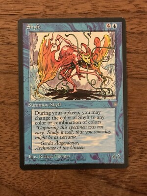 Shyft NM+ Rare NEVER PLAYED MTG Ice Age Magic 1995 VINTAGE FREE ...
