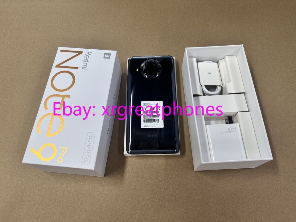 Xiaomi Redmi Note 9 Pro 5G 6/128GB Dual SIM (Unlocked) New Sealed 108MP ...