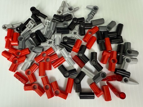 Lego Technic Angled Connectors, Hubs, Tooth w/ Axle Hole, Axle ...