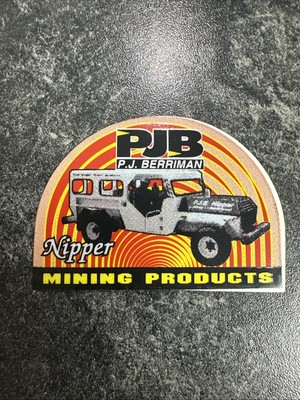 Mining Sticker, PJB | eBay Australia