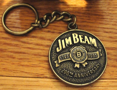 Vintage Jim Bean 1795-1995 200th Anniversary Keychain metal | eBay