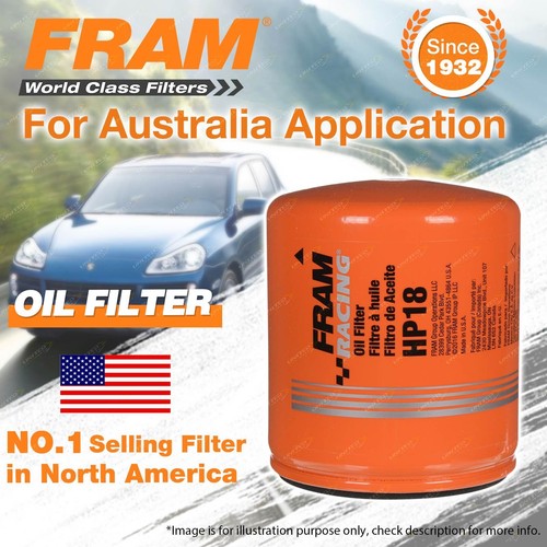 Fram Racing Oil Filter for Chrysler 200 300C SEBRING JS Petrol 4Cyl V6 ...