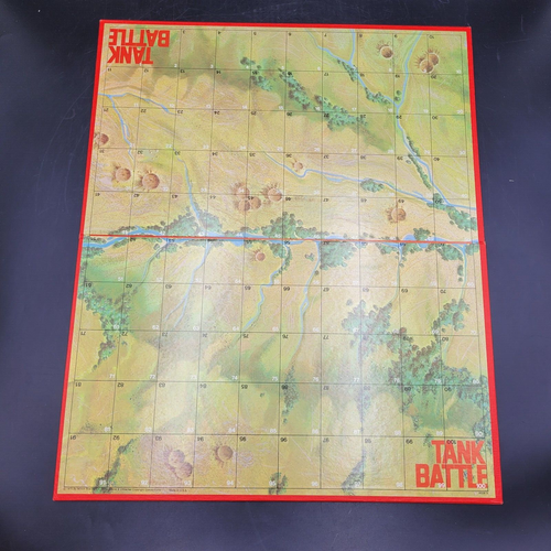 Vintage 1975 Tank Battle Game Milton Bradley Board Game (Board Only) | eBay