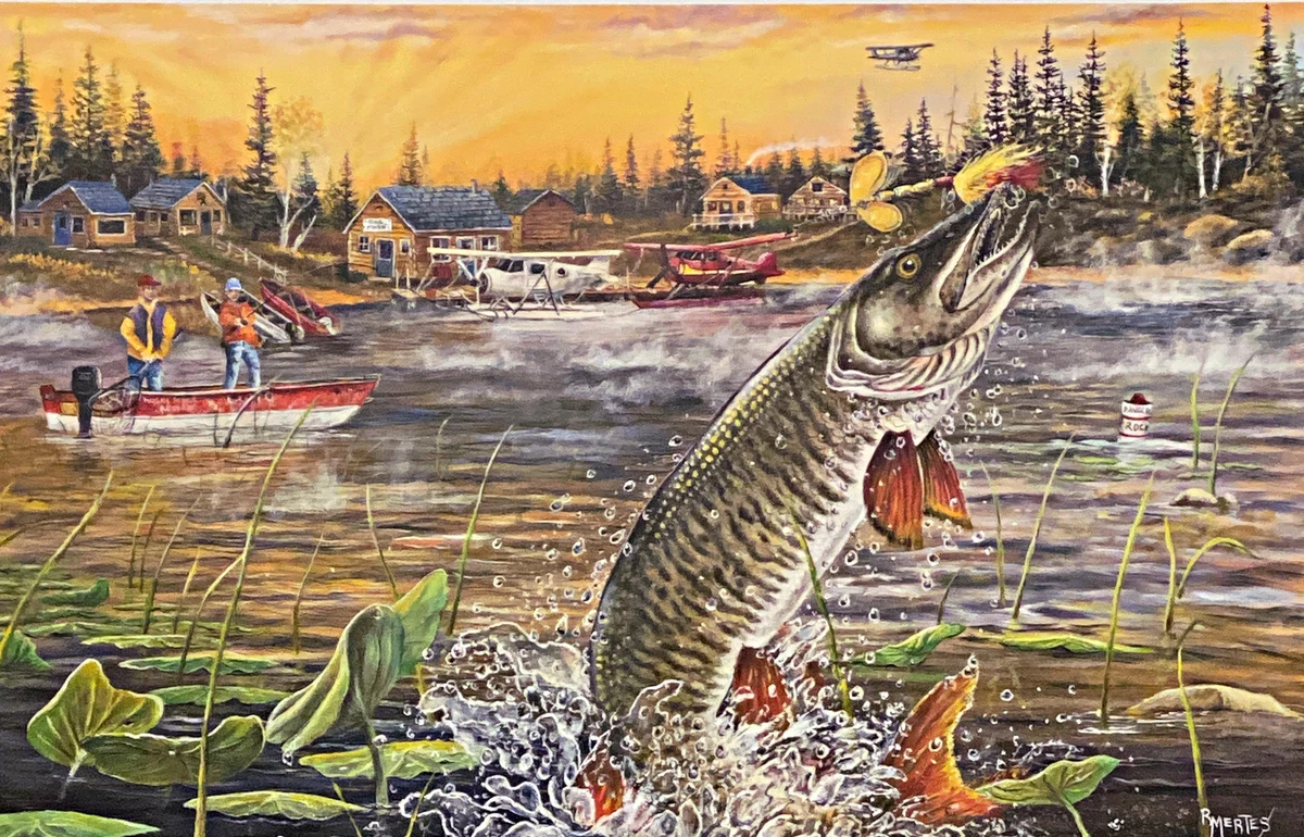 Muskie Paintings