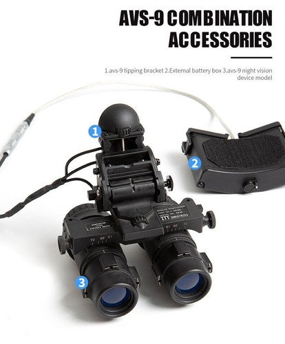 FMA AVS-9 ANVIS6/9 Functional Version NVG Mount Base For AVS9 AN-VIS10 ...