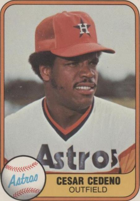 1981 Fleer - Cesar Cedeno #59 for sale online | eBay