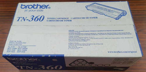 Brother TN-360 Black Genuine Toner Cartridge | eBay
