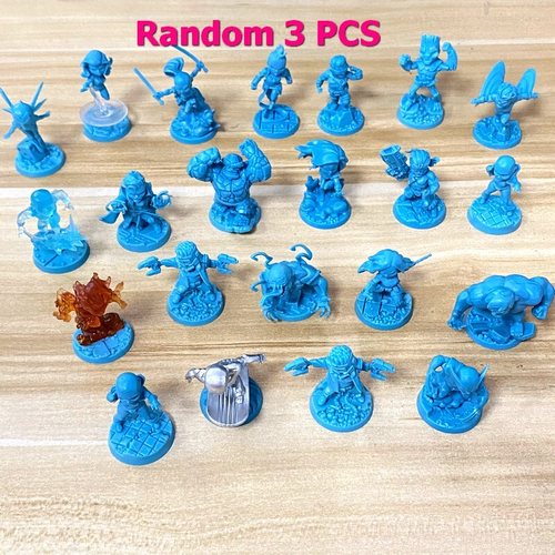 Random 3PCS Marvel United X-Men Heroes Character Board Game Miniatures ...