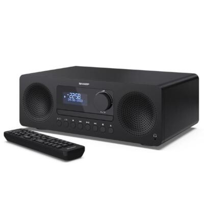 SHARP XL-B720D SISTEMA HI-FI CD/R USB PLAYER DAB+ BLUETOOTH MP3 BLACK ...