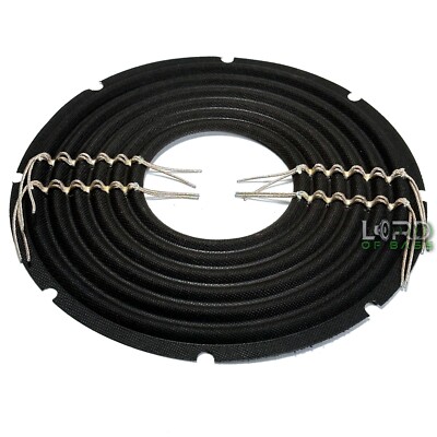 10.83" x 4" Linear Roll Spider With Dual Leads Subwoofer Spider With ...
