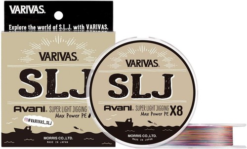 VARIVAS Avani SLJ Max Power PE X8 Super Jigging 150m Braided 16.7lb ...
