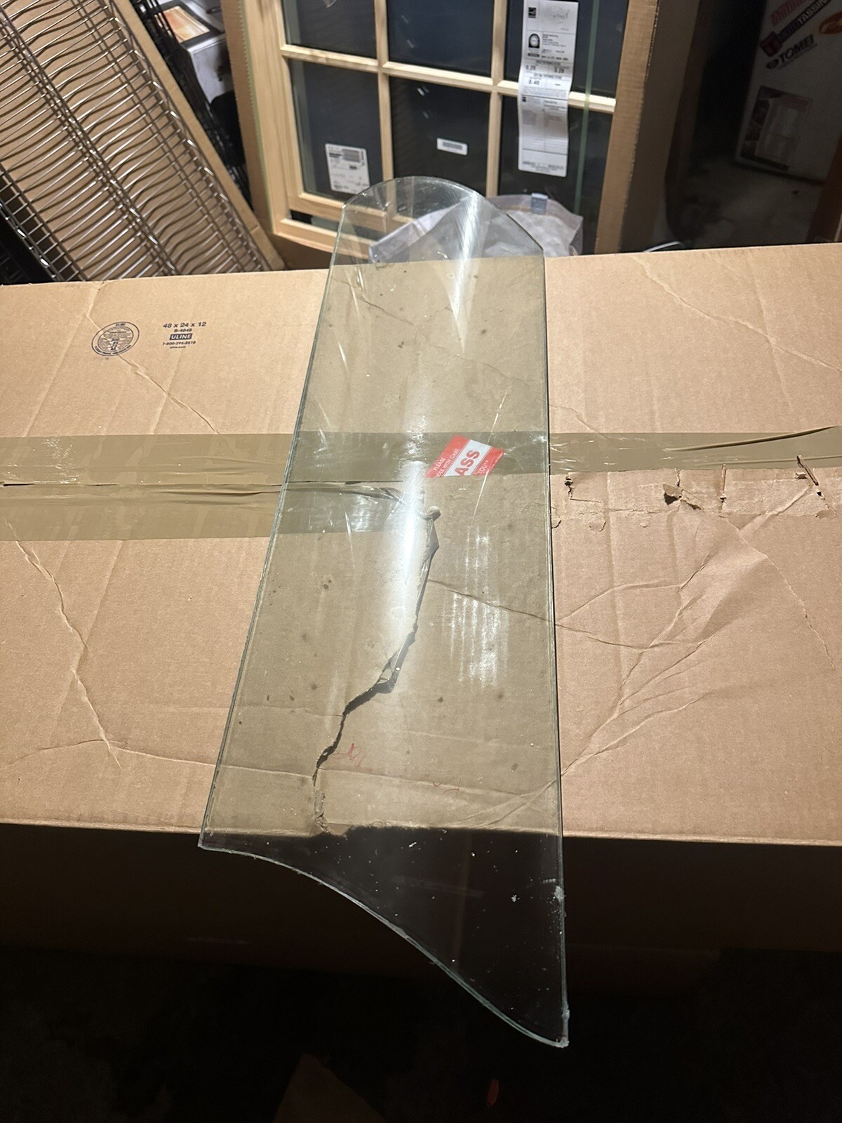 PAIR of "LT & RT" ..Vintage Grumman Olson Kurbside Step Van repo corner ...