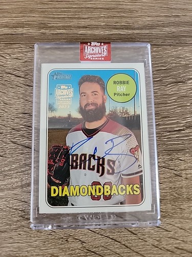 Robbie Ray 1/27 - 2023 Archives Signature Series Active 2018 Heritage ...